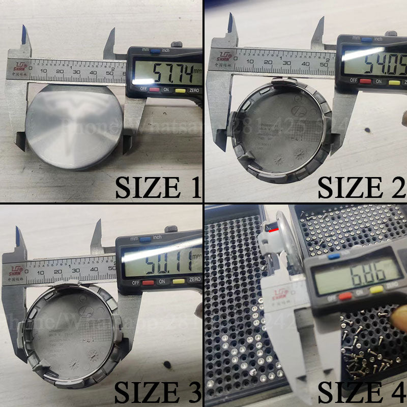 Custom Floating Center Caps According to Your Original Center Cap Sizes ...