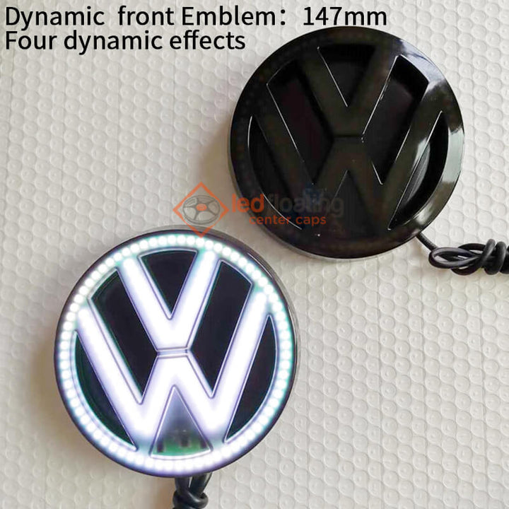 Dynamic VW Light up Emblem | Compatible with ACC/radar for emergency braking - Dynamic Led Emblem