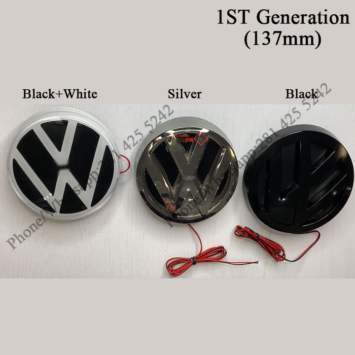 Dynamic VW Light up Emblem | Compatible with ACC/radar for emergency ...