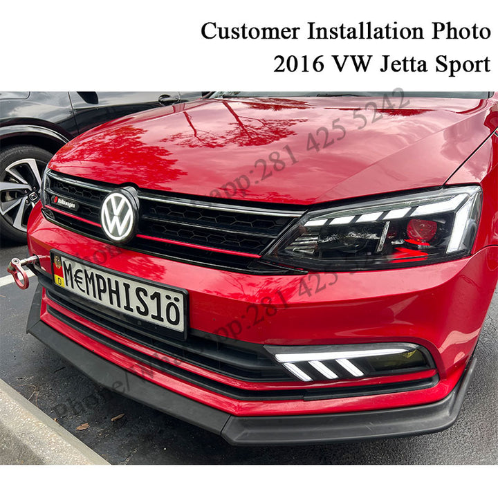 Dynamic VW Light up Emblem | Compatible with ACC/radar for emergency ...