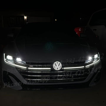 Dynamic VW Light up Emblem | Compatible with ACC/radar for emergency ...