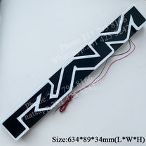 Dynamic Light up Ram Grill Letters Fit For Rebel Style Grille 1500 2500 ...