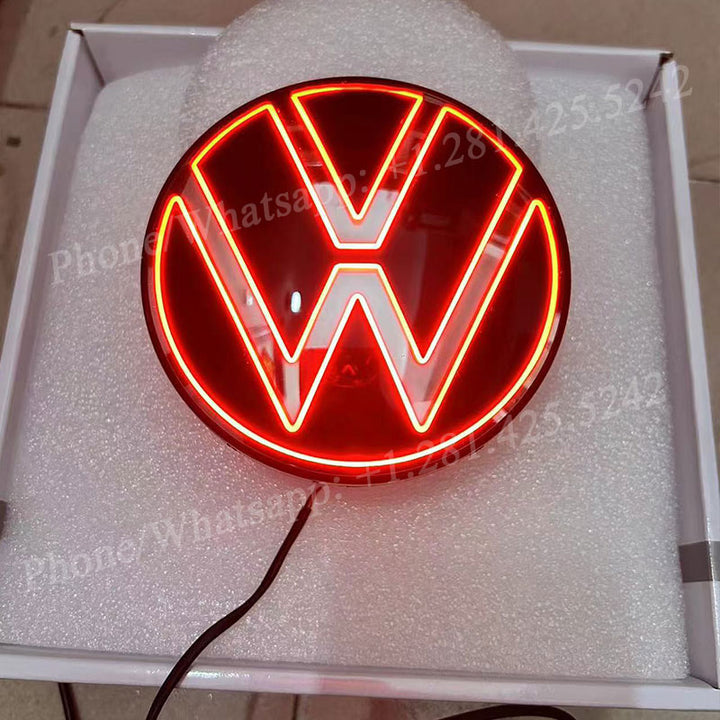 Dynamic VW Light up Emblem | Compatible with ACC/radar for emergency ...