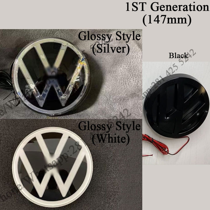 Dynamic VW Light up Emblem | Compatible with ACC/radar for emergency braking - Dynamic Led Emblem